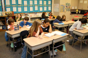 Grouping students into smaller groups or pairs, homogeneously (e.g., by ...